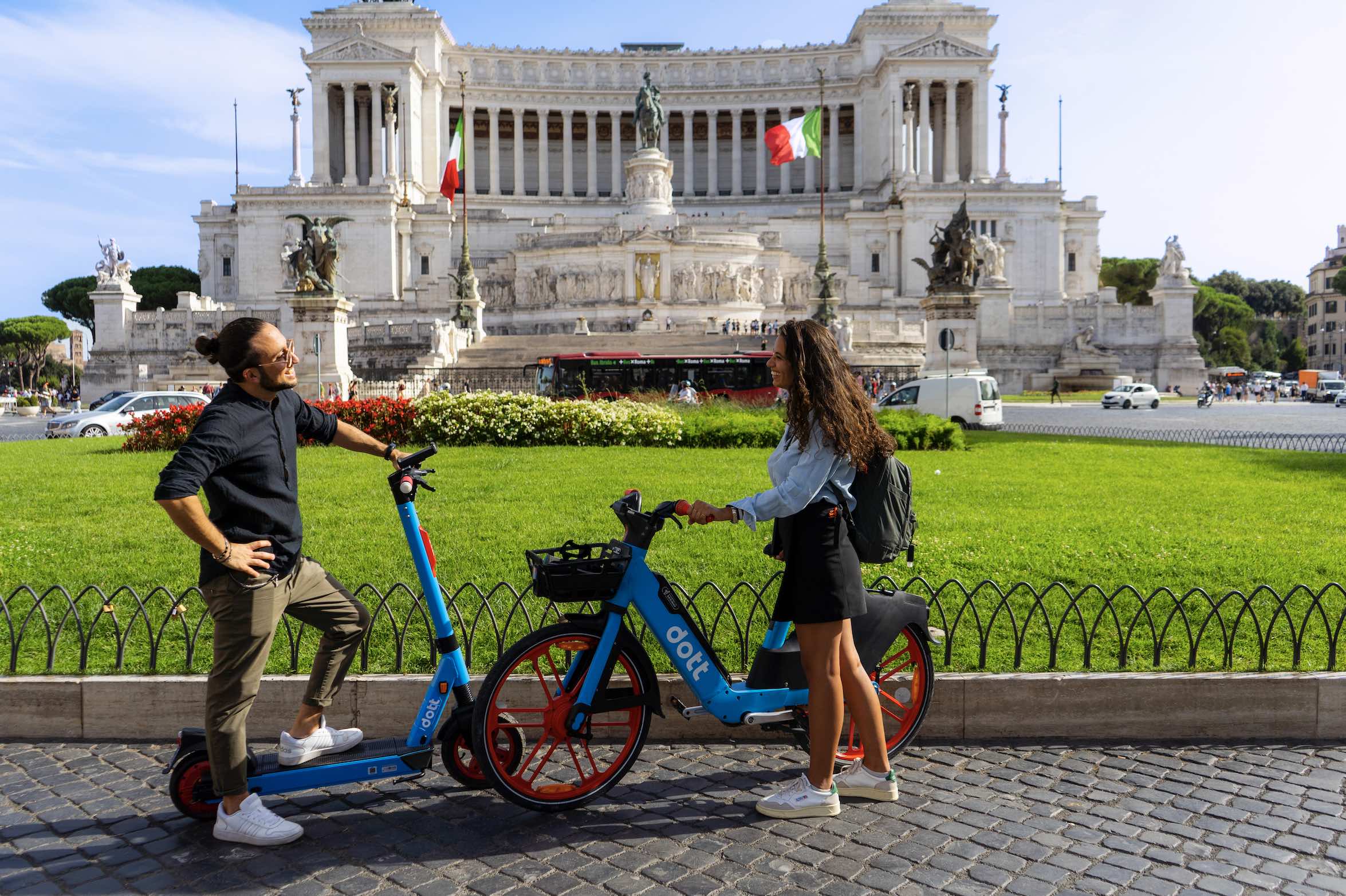 Dott, a Roma corse gratuite per gli abbonati ATAC sui monopattini e ...