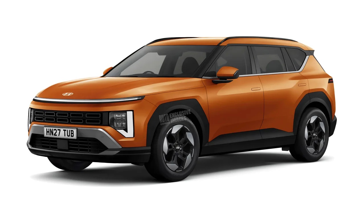 Nuova Hyundai Tucson 2026, look in stile Santa Fe: un render si ...